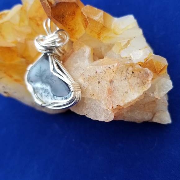 Jewelry | Wire Wrapped Stone Pendant | Poshmark